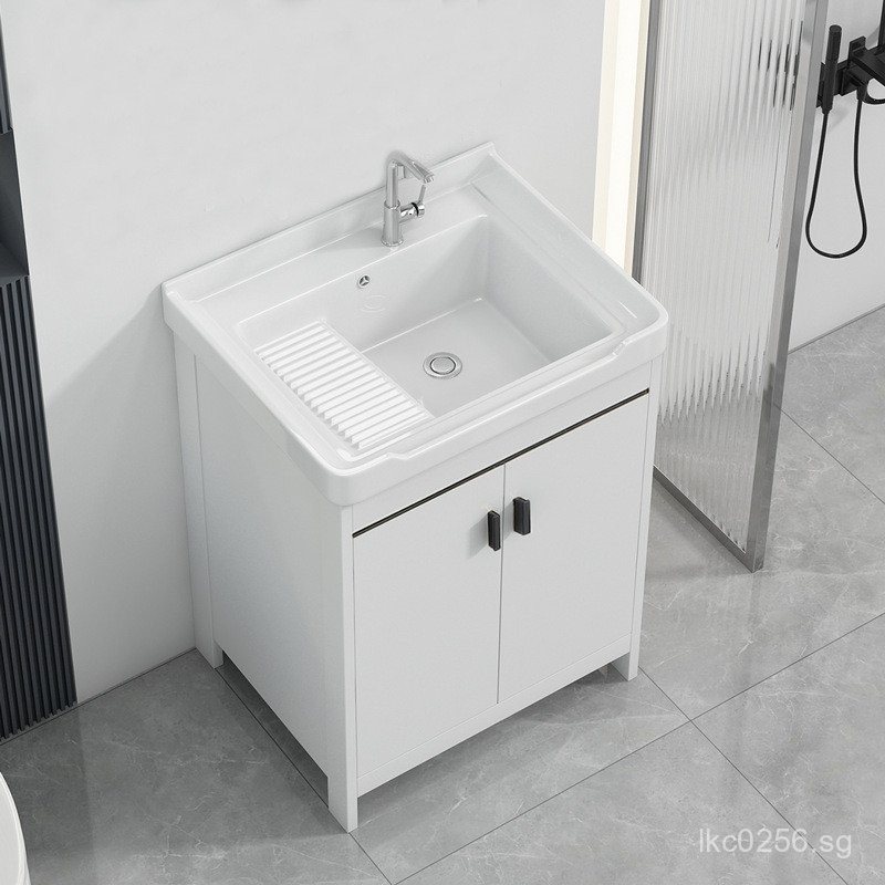 Sink With Washboard Laundry Basin Balcony Wash Wardrobe Bathroom ...