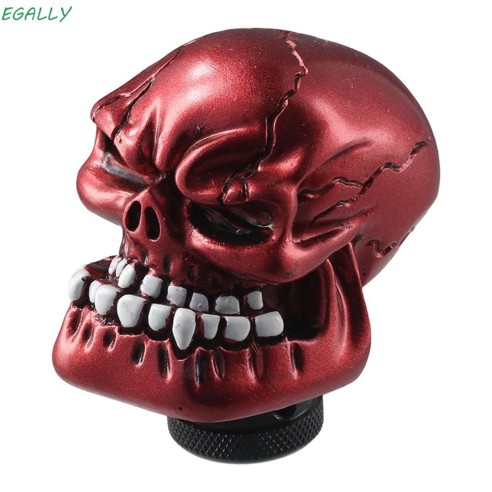 EGALLY Devil Skeleton Shape with Big Tooth Shifter Knob, Red 2.43*2 ...