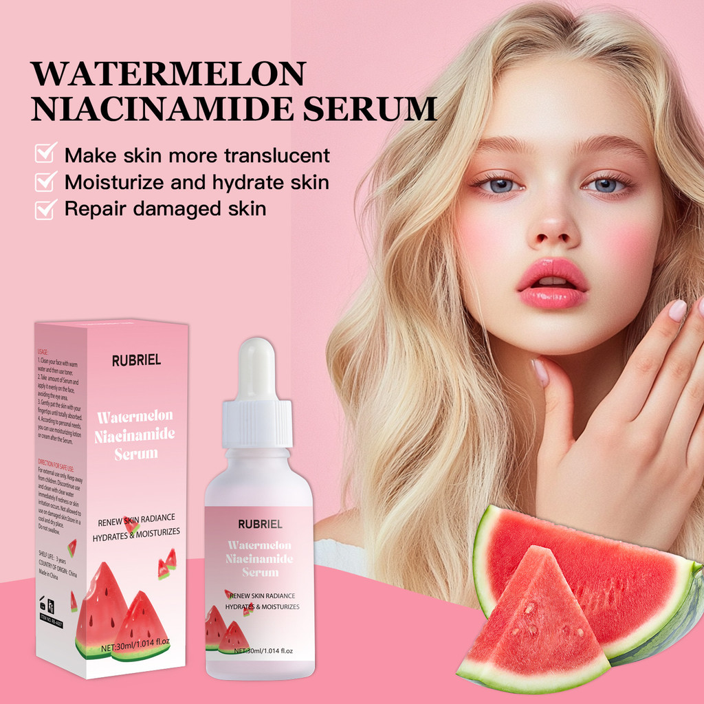 Watermelon Dew Drops, Hydrating Face Serum with Hyaluronic Acid ...