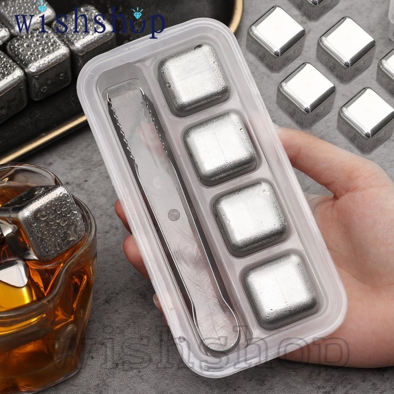 Reusable, Healthy and Hygienic - Stainless Steel Food Grade Frozen Ice ...