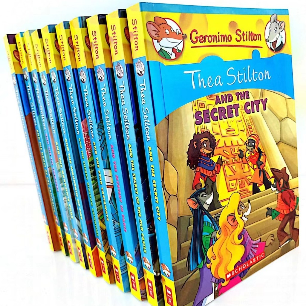 Geronimo Stilton Thea Stilton 1-31Female Mouse Reporter Thea Sisters ...