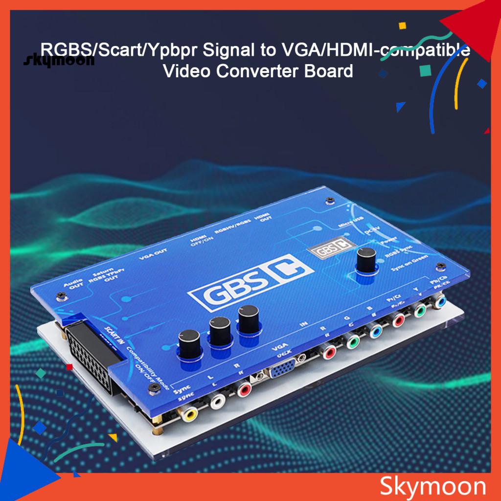 Skym* GBS Control Low Latency Support 1080P OLED Display RGBS/Scart ...
