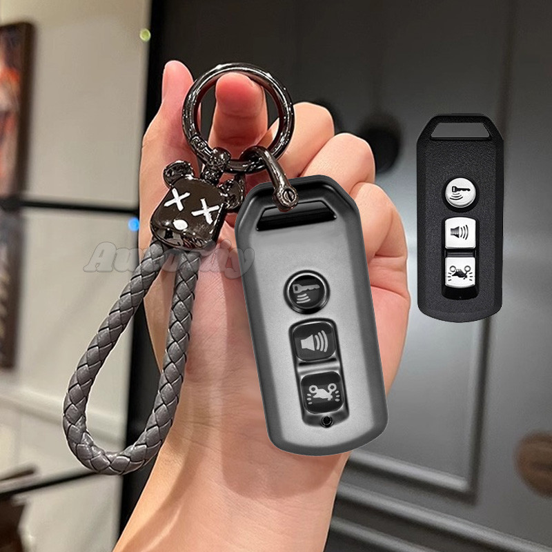Motorcycles 3 Button Honda Key Cover Holder Shell for Honda Adv 150 SH ...