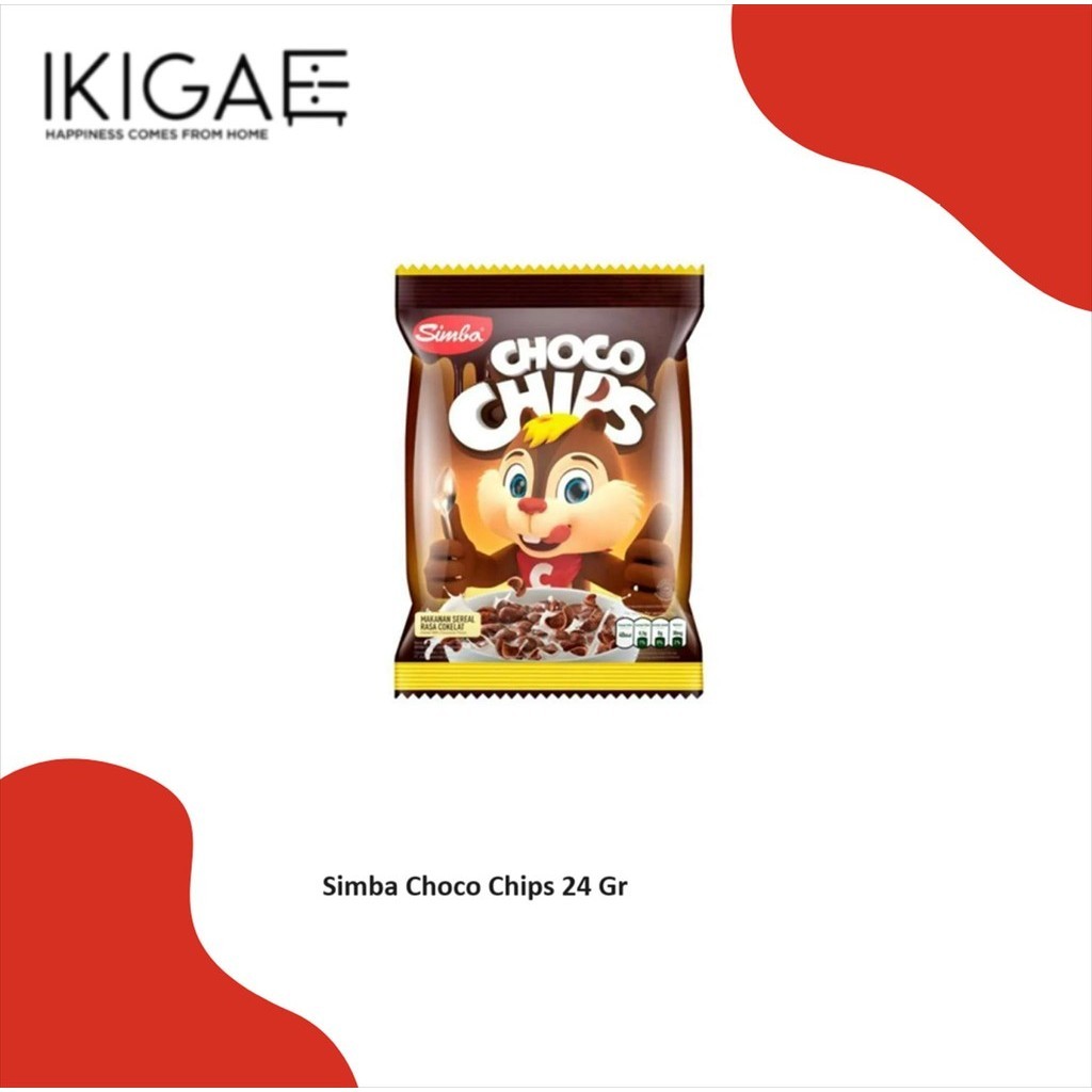 Simba CHOCO CHIPS / STRAWBERRY CHIPS 24 GR X 5 BKS | Shopee Singapore