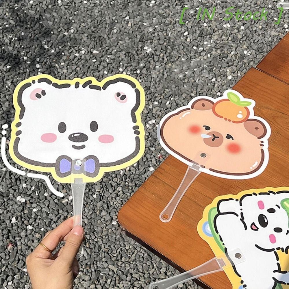 [ IN STOCK ] Alien Fan, Hand Cranked Fan Plastic Hand Fan, Cool Small ...