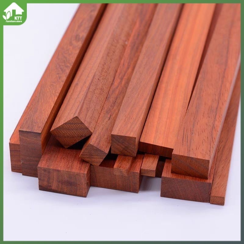 Padauk Wood Square Article Super Hard Wood Plate Rectangular Solid Wood Handicraft Polished ...
