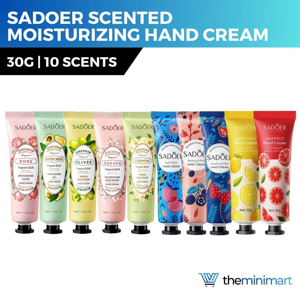 Sadoer 30g Moisturizing Hand Cream - Nourishing, Silky, Hydrating for ...