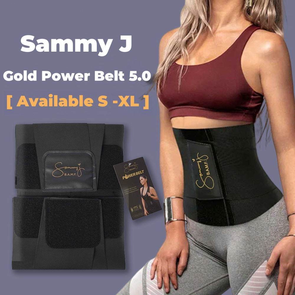 Sammy J Slim Belt 5.0 Waist Trainer Body Shaper Corset Sammy J Gold ...