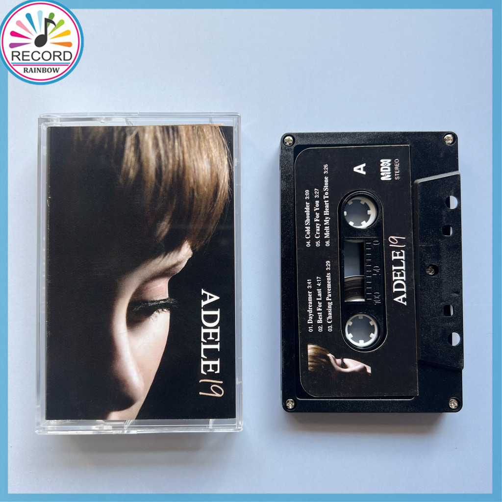 ADELE 19 Cassette Tapeand Brand New Original [Sealed] Available Stock【SG】 | Shopee Singapore