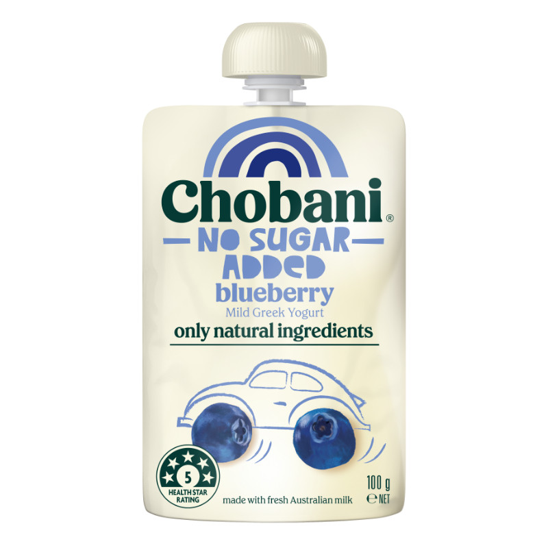Chobani Kids Pouch Blueberry Yogurt 100g | Shopee Singapore