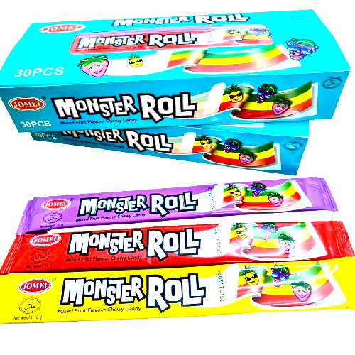 Monster Roll Mixed Fruit Chewy Candy (HALAL) | Shopee Singapore
