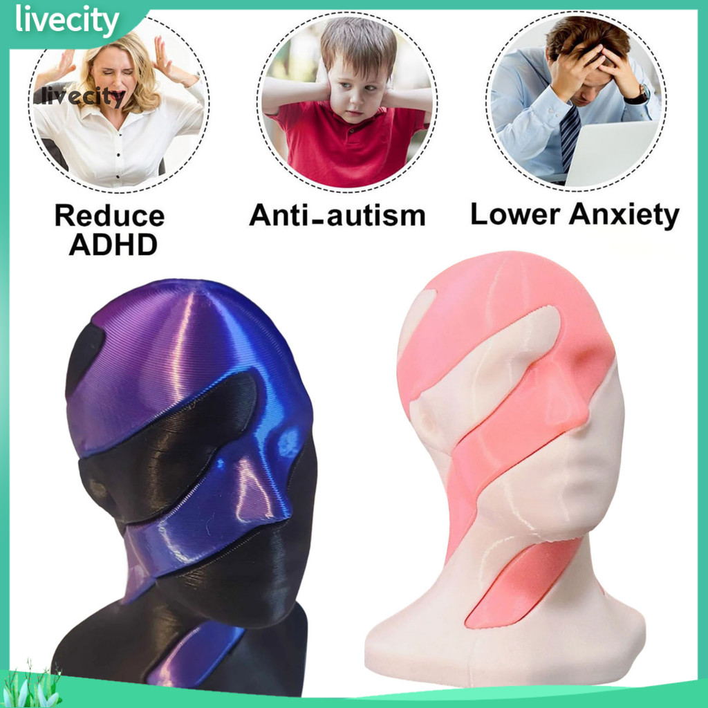 livecity| Vortex Thread Illusion Head Model Impossible Human Face ...