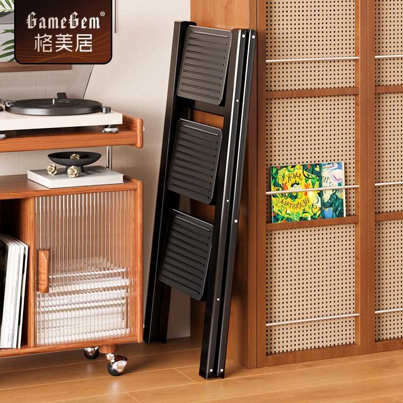 Ladder Household Folding Telescopic Ladder Thickened A-frame Ladder ...