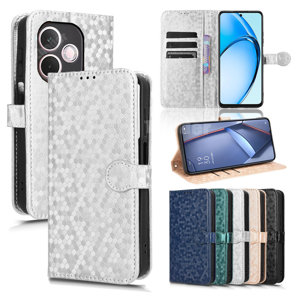Casing For OPPO A5 Pro A5X A5i 5G 2025 Phone Case Luxury Leather Card ...