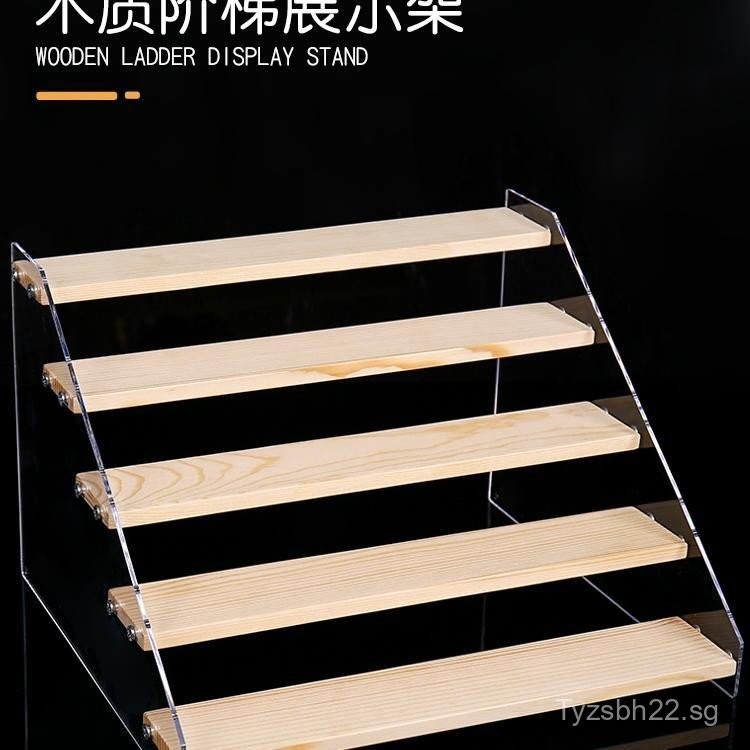 Acrylic Display Stand Display Rack Tiered Anime Figure Blind Box Stand ...