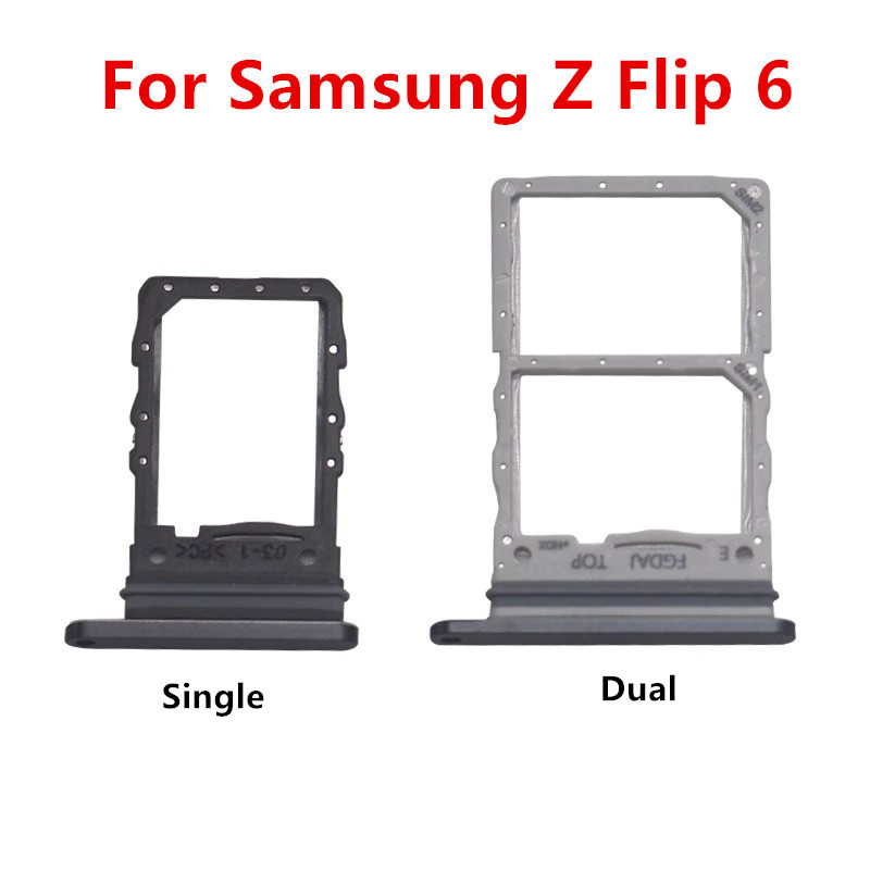 Flip6 SIM Card Slots For Samsung Galaxy Z Flip 6 F741 SIM Tray Adapters ...
