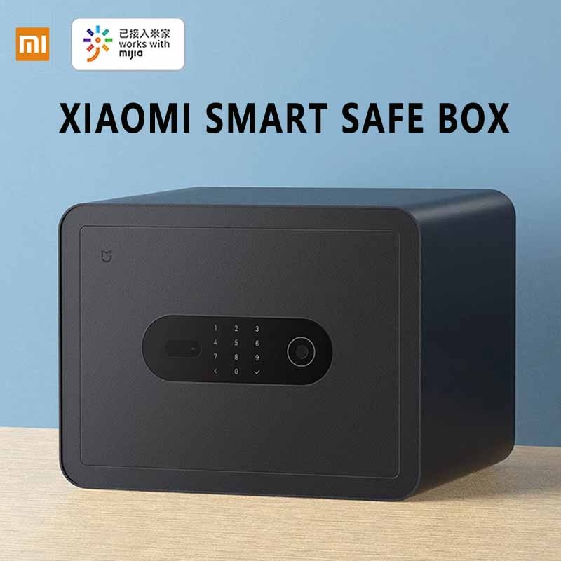 Xiaomi Smart Electronic Safe Deposit Box Home Small Mini Password ...