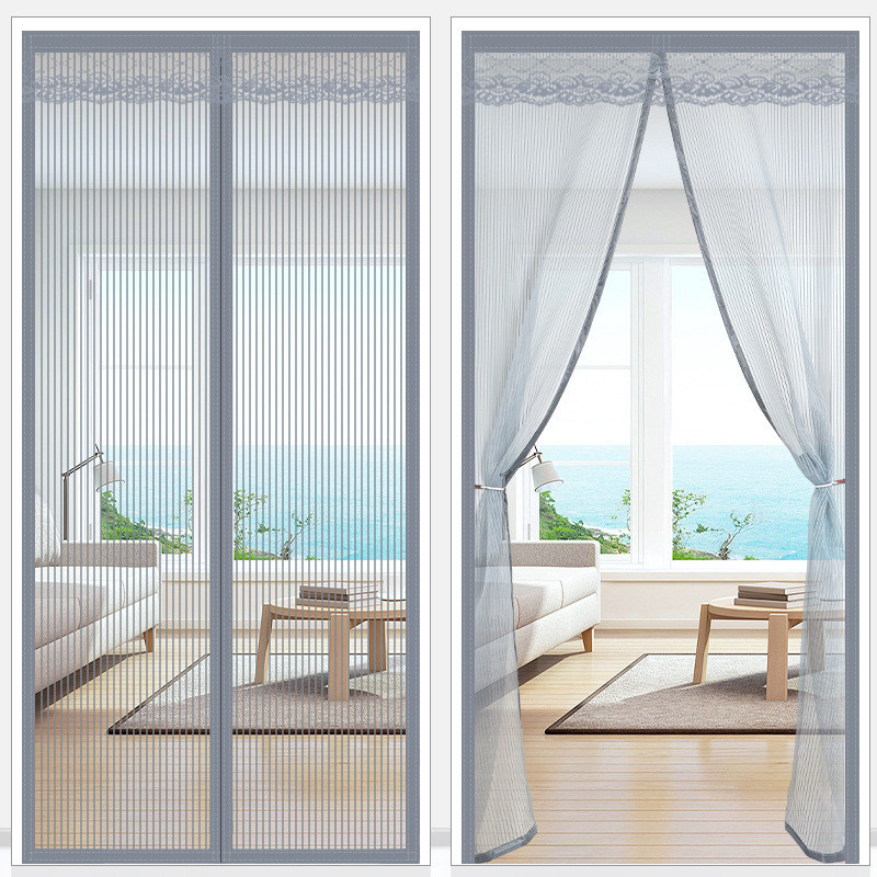 Summer Mosquito Proof Door Curtain Screen Door Partition Household Door ...