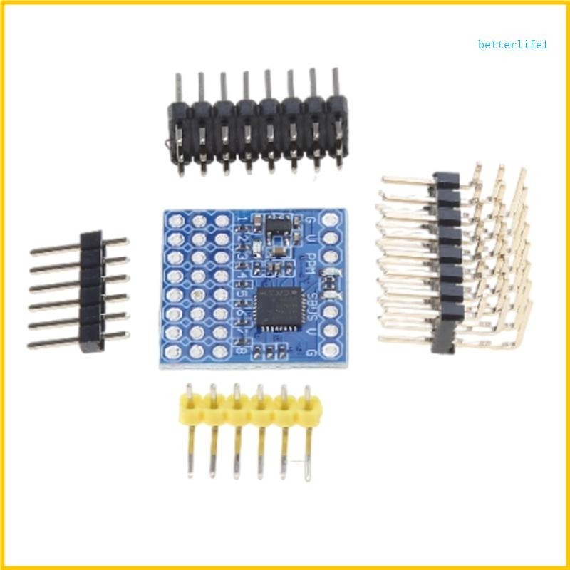 BTM 3 3-20V SPP-SBUS 8CH SPP Signal Converter PPM PWM SBUS Conversion ...