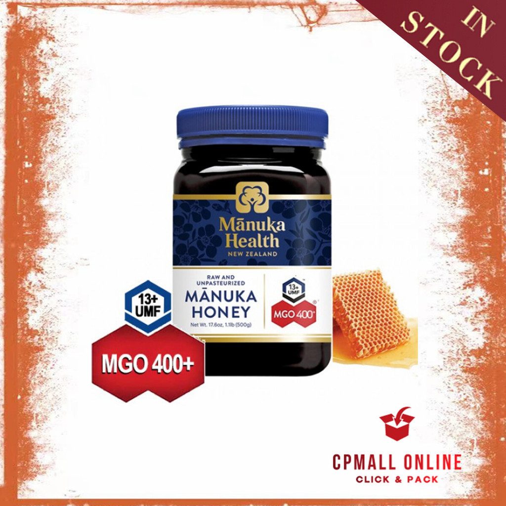 [Expiry Date: 12/2026] Manuka Health MGO 400+ UMF 12+ Manuka Honey 500g ...