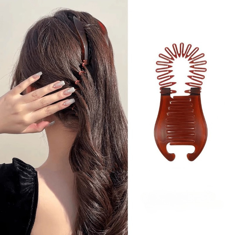 [Magpie] Ponytail banana clip vertical clip hairpin female 2024 new ...