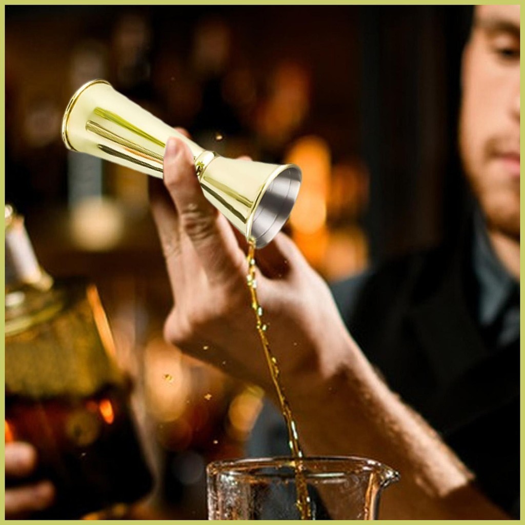 Bar Jigger Stainless Steel Jigger Double-headed Cocktail Jigger ...