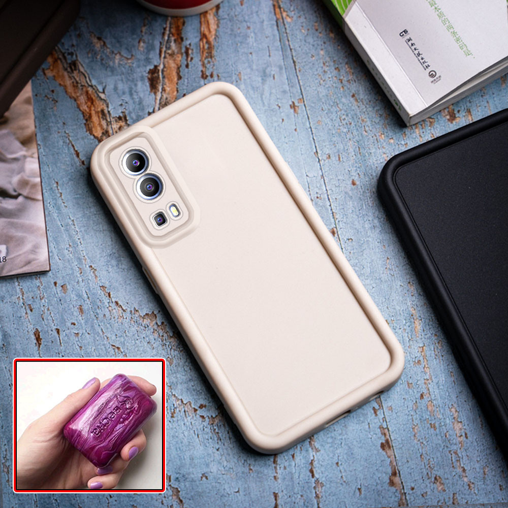 Vivo Y52 Y72 5G Y75s Y53s V2041 V2111A V2058 Soft Silicone Fine Skin ...