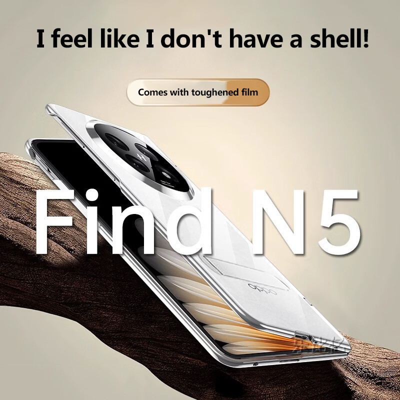 Electroplated Transprent Case For OPPO Find N5 FindN5 5G Magnetic ...