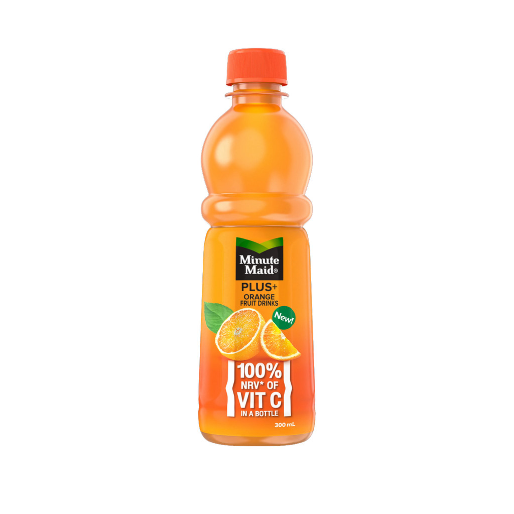 MINUTE MAID PLUS ORANGE PET 300ML | Shopee Singapore