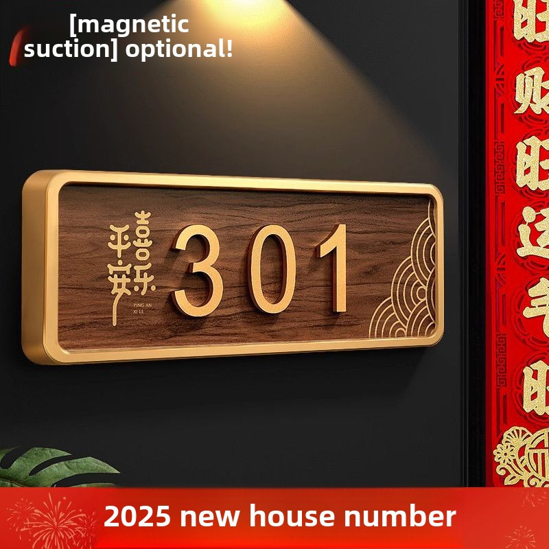 unitdoor door custom Number signnumber Magnetic Suction Type ...