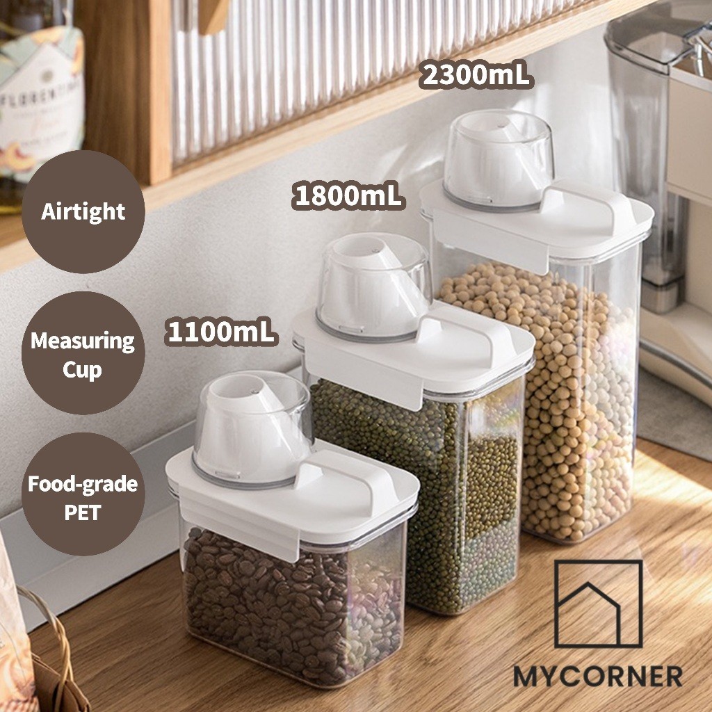 MyCorner SG Stock | Food Storage Container Moisture-Proof Rice Bucket ...