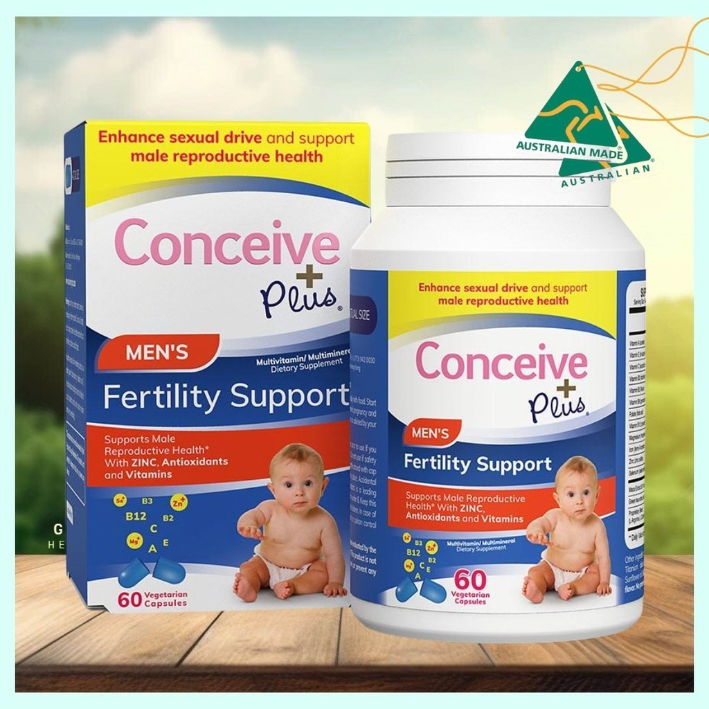 [Conceive & Pregnancy] Conceive Plus MEN’s FERTILITY Support Prenatal ...