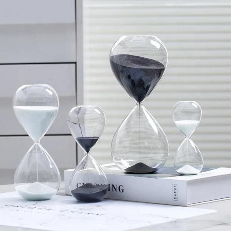 [Toronto2] 5/15/30/60 Min Creative Colored Sand Glass Hourglass Modern ...