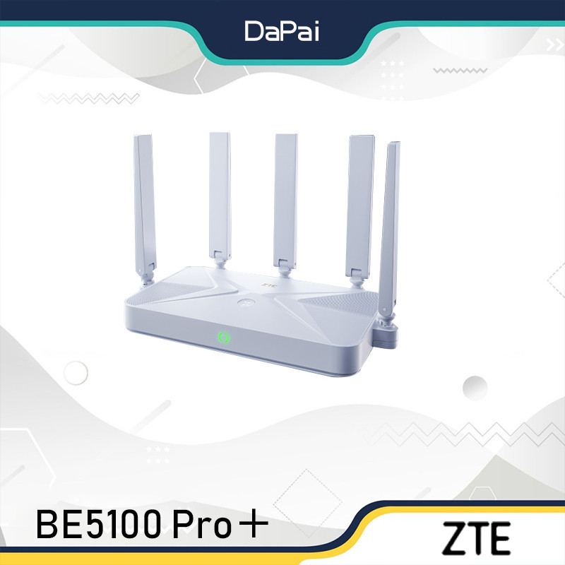 ZTE BE5100 Pro+router dual 2.5G network port WiFi7 Gigabit dual band ...