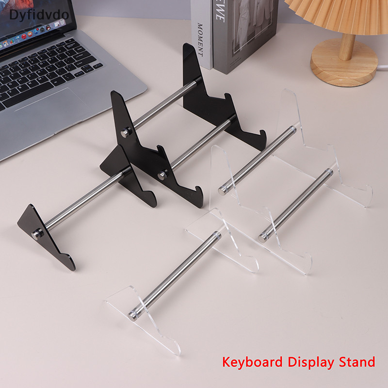 Dyfidvdo Keyboard Display Stand Stable Acrylic Transparent Single Layer ...