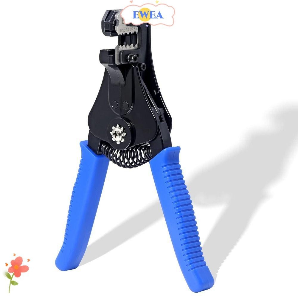 EWEA Crimping Tool, High Carbon Steel Blue Wire Stripper, Durable ...