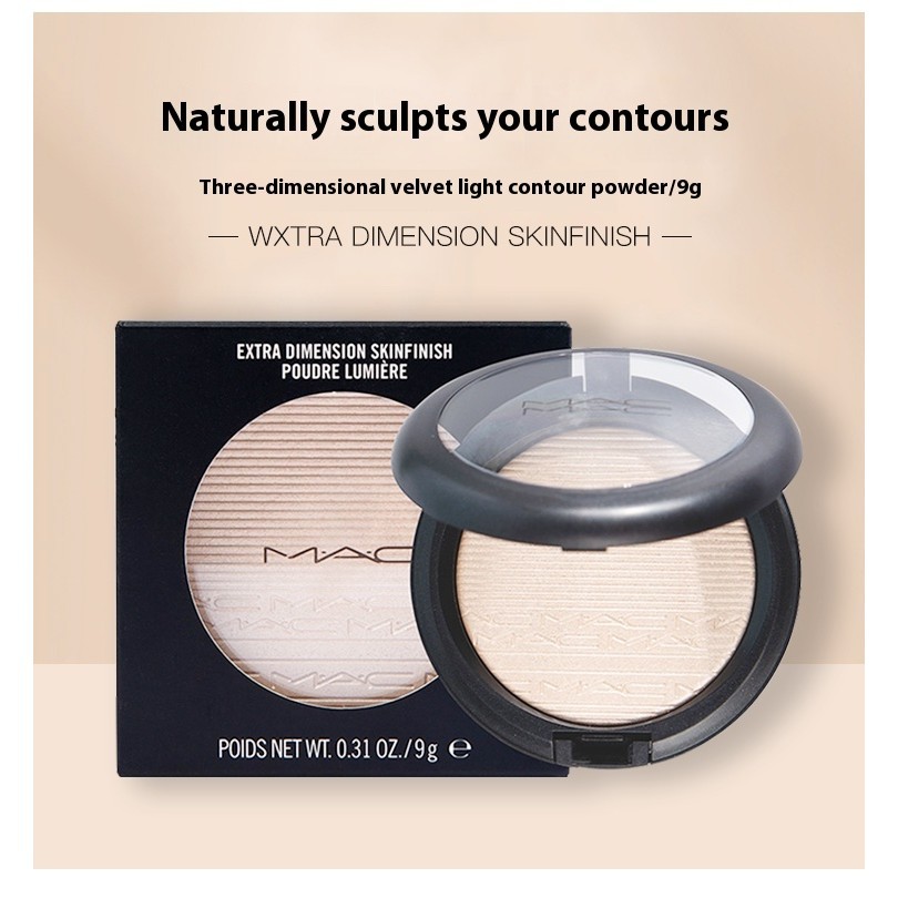 MAC Ginger Highlighter Three-Dimensional Contouring Palette Double ...