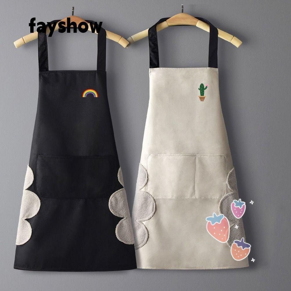 FAY Apron, Sleeveless Waterproof Kitchen Smock, with Pocket Oilproof ...