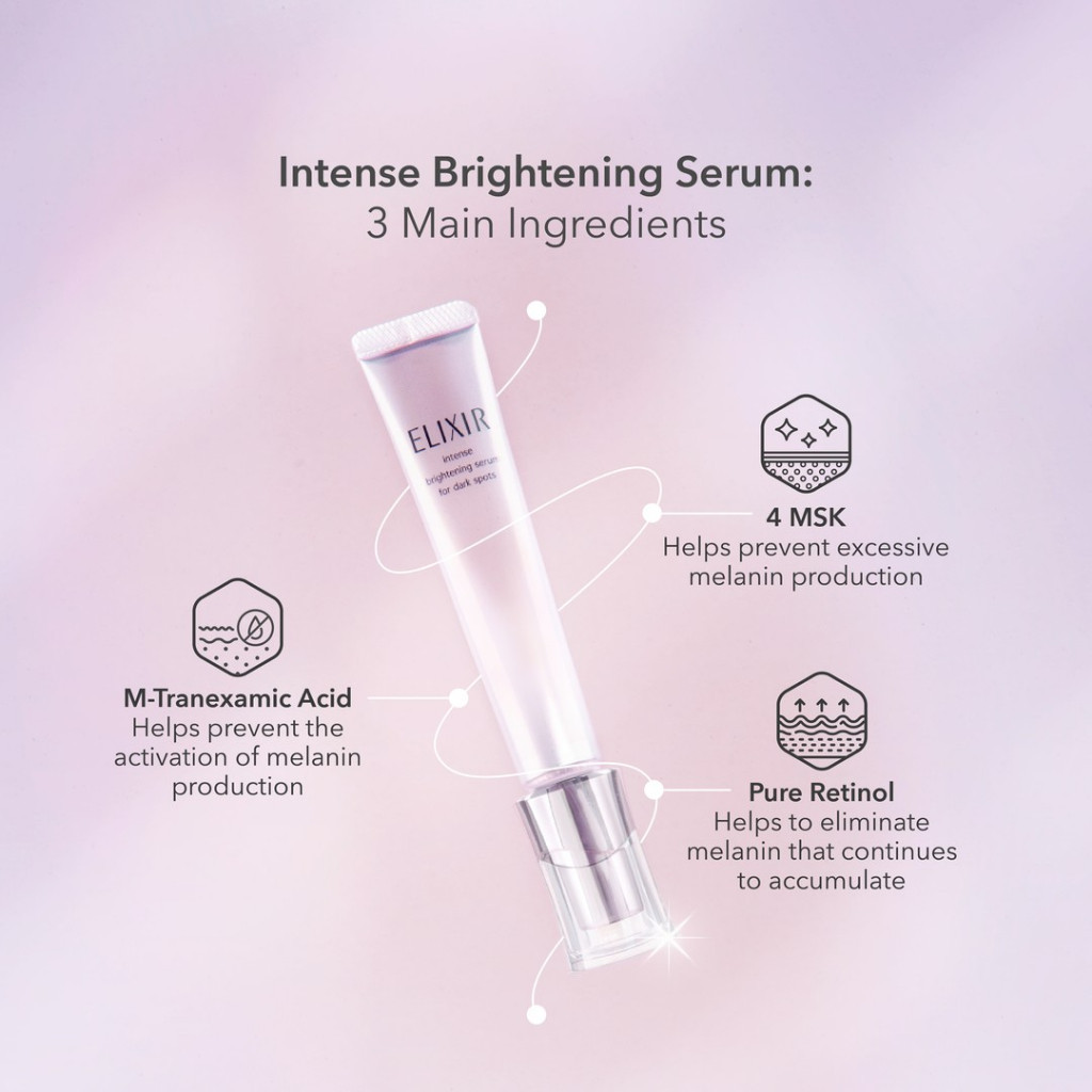 ELIXIR INTENSE BRIGHTENING SERUM OF DARK SPOTS 22g [Direct From Japan ...