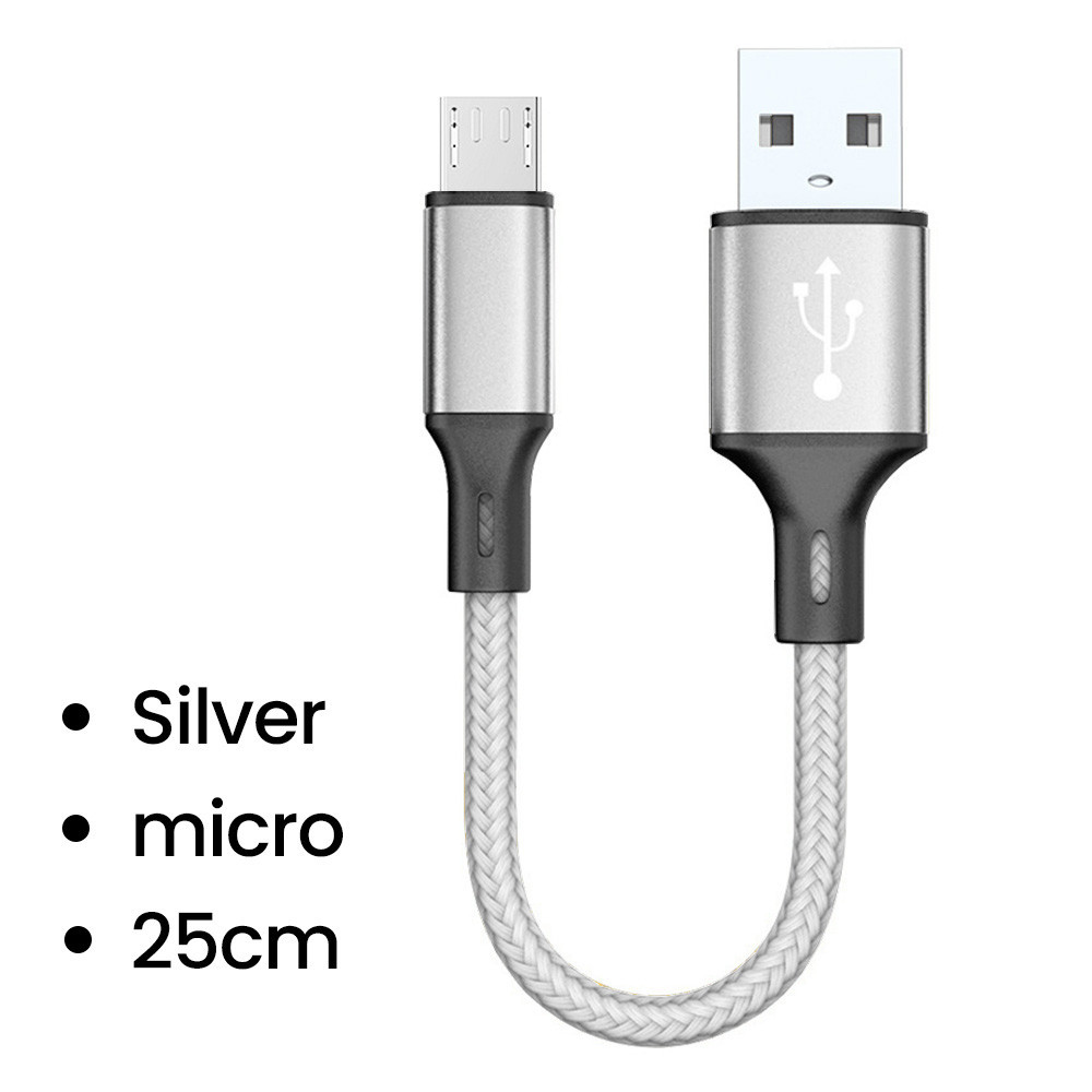 Elough 0.25m Short USB C Cable 3A Fast Charging Type C Cable Portable ...