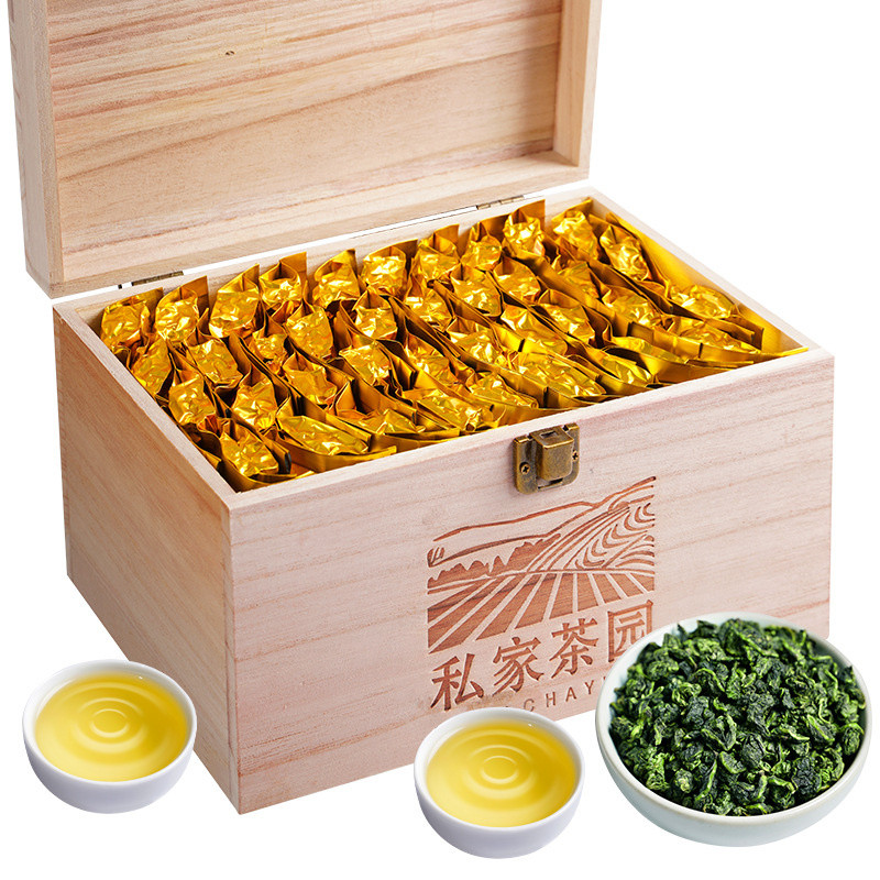 Anxi Tieguanyin Tea Autumn Tea Fragrant Solid Wood Gift Box 500g ...
