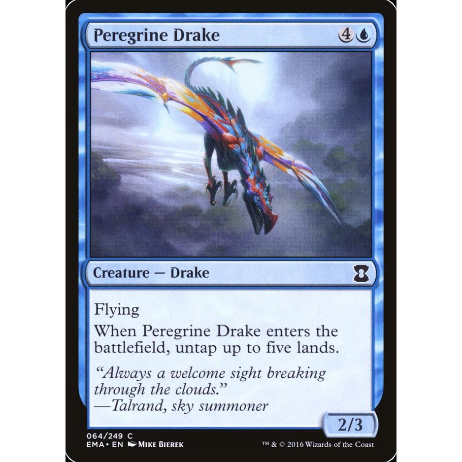 Peregrine Drake - Magic: The Gathering (MTG) | Shopee Singapore