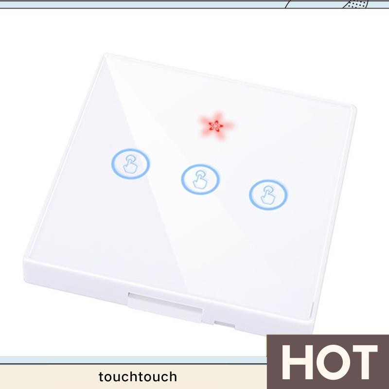 Smart Home Wireless Touch Switch Light Electrical 433Mhz Remote Control ...
