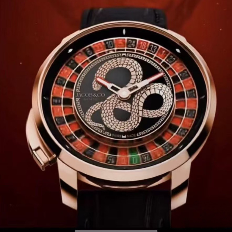 Jacob High-End Watch, Russian Roulette Series, 2025 Year of the Snake ...