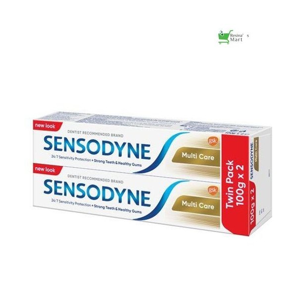 Sensodyne Multi Care Toothpaste 2 Tubes 100g | Shopee Singapore