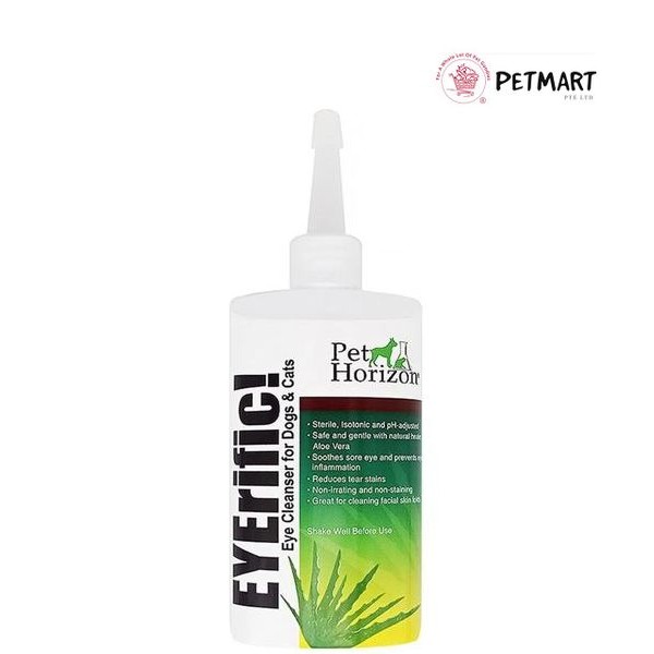 Pet Horizon Eyerific Eye Cleansers For Dogs Cats 140ml | Shopee Singapore