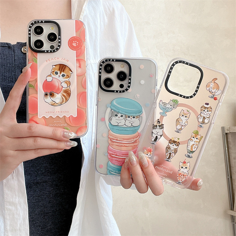 CASETiFY MOFUSAND Ice Crystal Transparent Magnetic Phone Case for ...