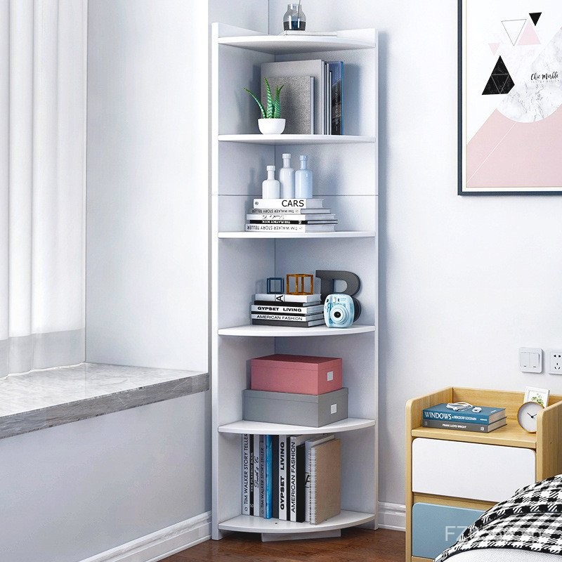 Storage Rack Bedroom Bookshelf Living Room Storage Rack Locker Corner ...