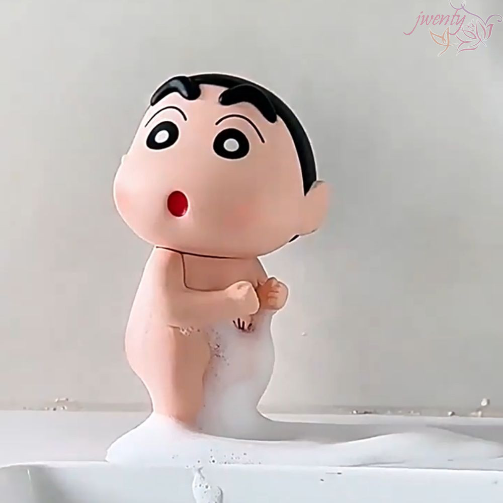 JWENTY Crayon Shin-Chan Figures, Elephant Long Nosed Nohara Shinnosuke ...