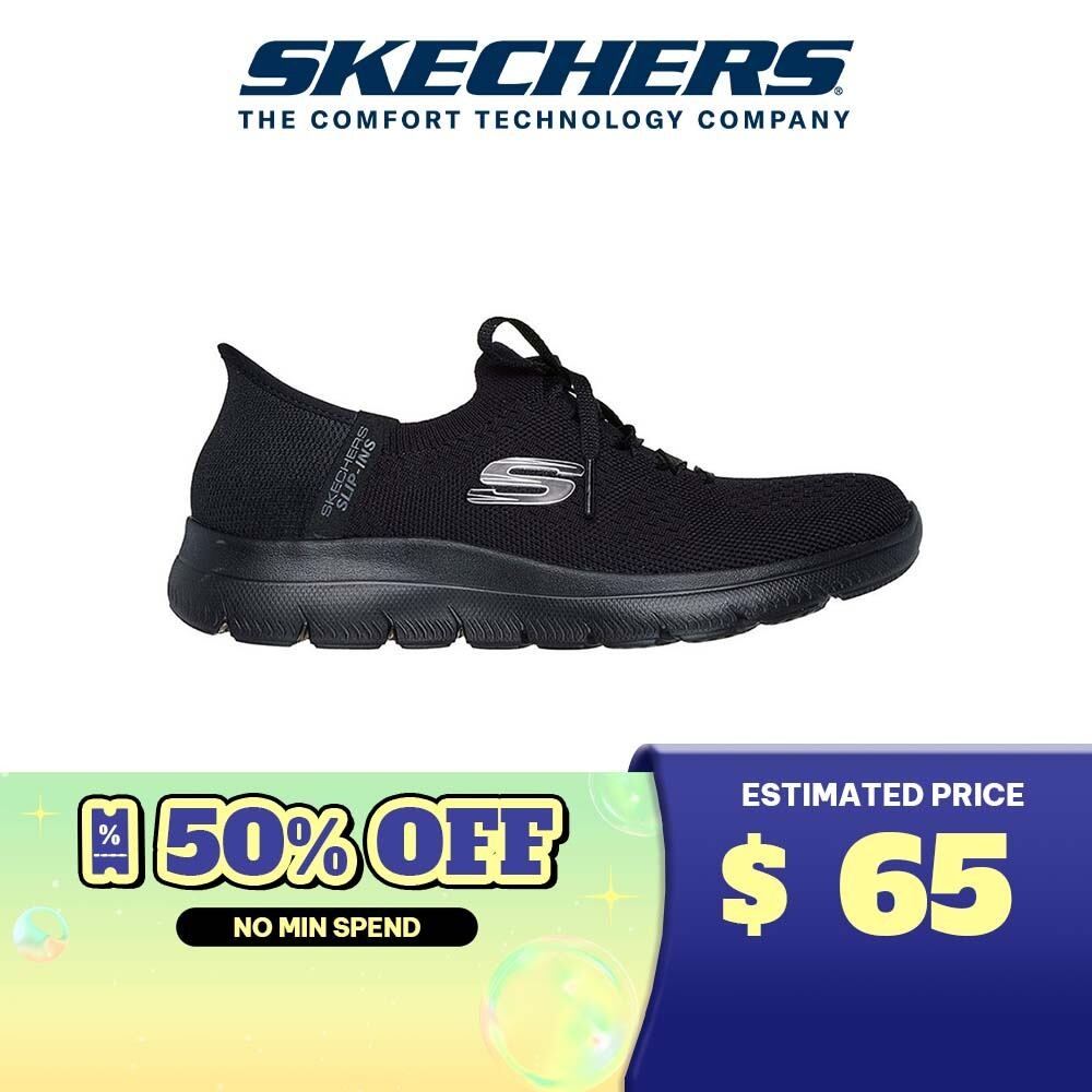 Skechers Women Slip-ins Summits New Daily Shoes - 150263-BBK Air-Cooled ...